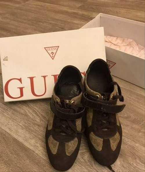 Обувь,кеды женские guess, 39-39,5