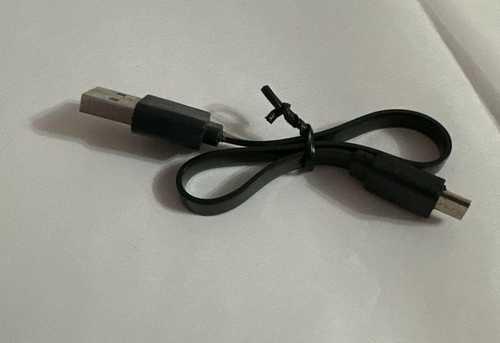 Кабель micro usb - usb черный 20 см