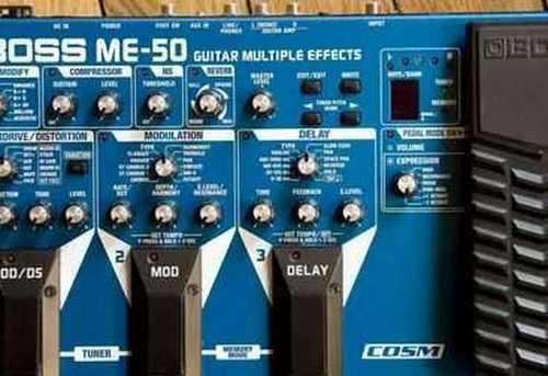 Гитарный процессор Boss ME-50
