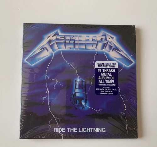 CD диски аудио Metallica USA 1984,1986 Remastered