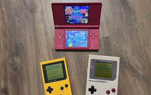 Gameboy DMG 01, Gameboy Pocket, Nintendo DSi