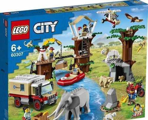 Lego City 60307 Лагерь спасения дикой природы