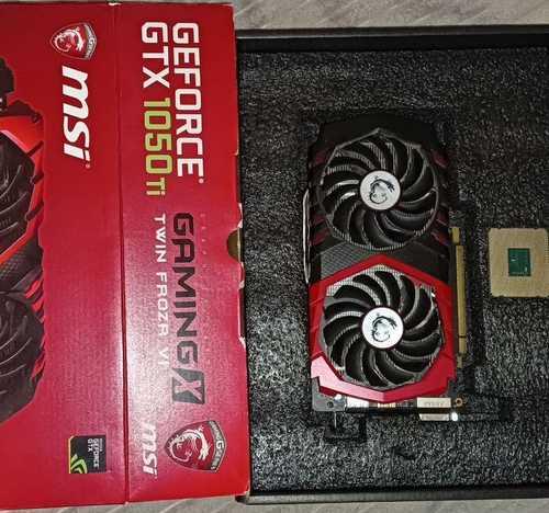 Видеокарта Nvidia gtx 1050 ti 4gb msi xeon 2666v3