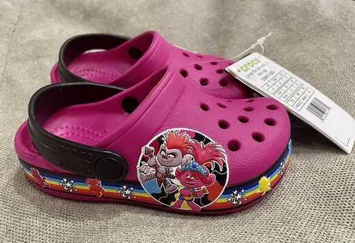 Crocs Сабо Тролли 23-24 для девочки новые