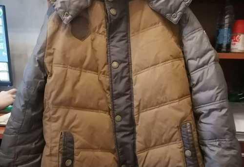 Зимняя куртка для мальчика зима р 158