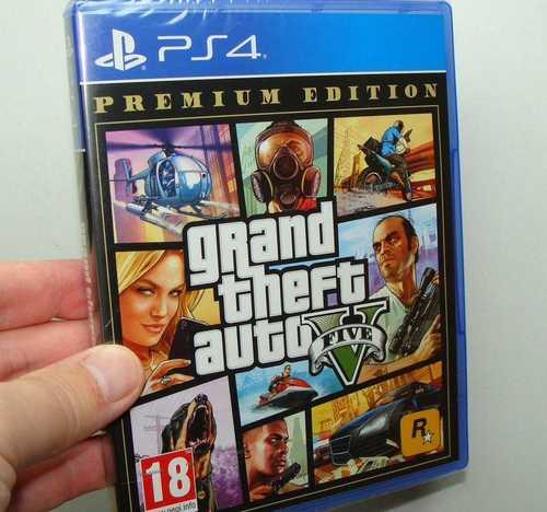 Grand Theft Auto 5 GTA5 PS4 RUS Premium Edition