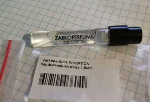 Пробники духов Zarkoperfume Inception