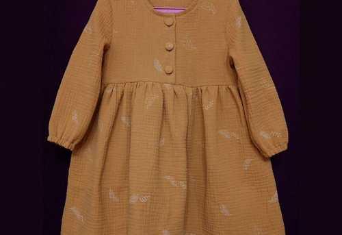 Платье детское из муслина