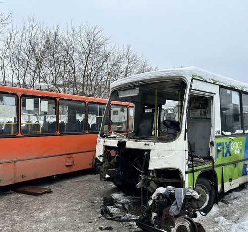 Разбор автобусов паз