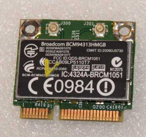 Wi-Fi модуль HP G6 / G7 Broadcom BCM94313hmgb