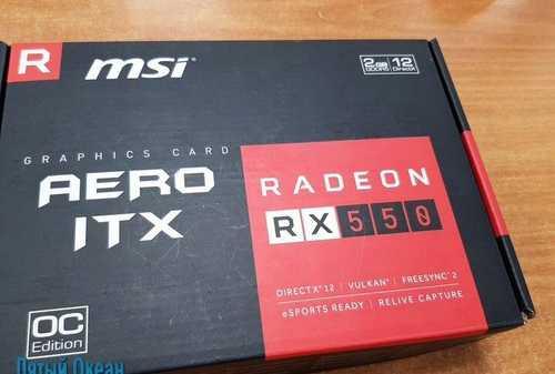 Видеокарта RX 550 2Gb gddr5 128-bit Saphire Radeon