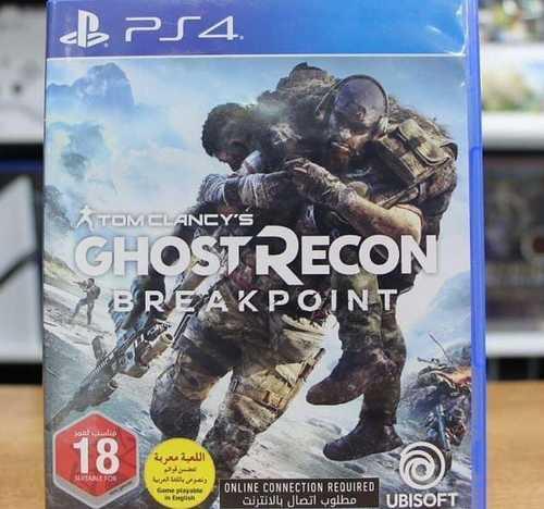 Tom Clancy's Ghost Recon: Breakpoint PS4, англ, бу