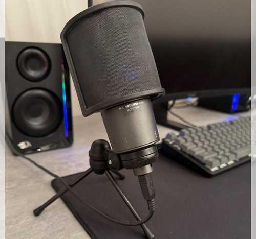 Микрофонный комплект Audio-Technica AT2020USB+