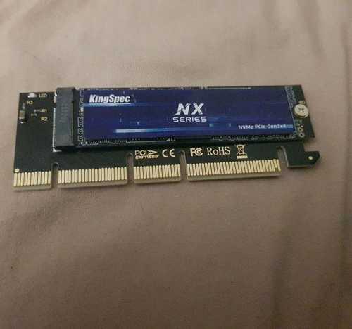 Ssd m2 nvme kingspec NX series 120gb