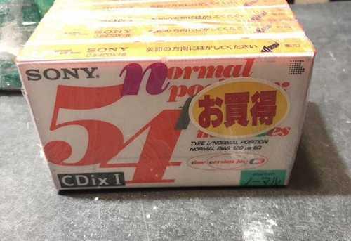 Кассета Sony C 54 CDX 1 бокс 5 штук