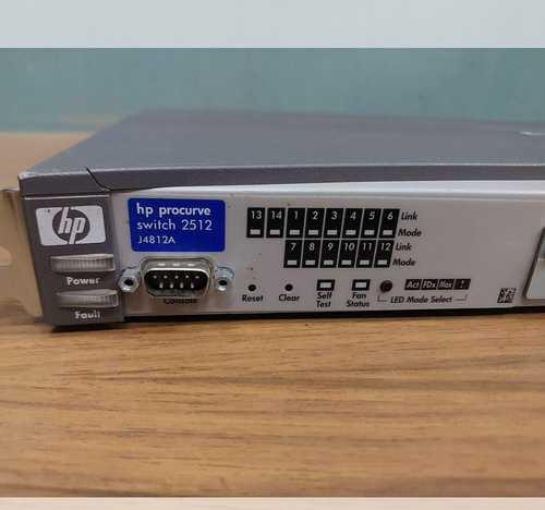 HP procurve switch 2512 J4812A