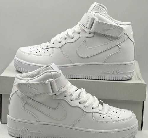 Кроссовки Nike Air Force 1 High (с мехом) (Арт.44061)