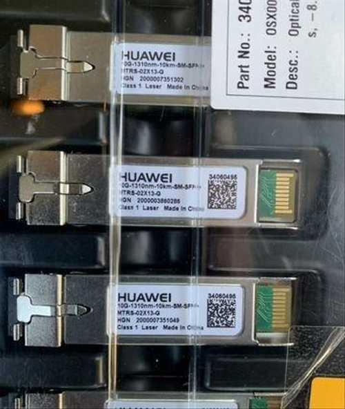 Трансиверы Huawei 10G LC SM 10km