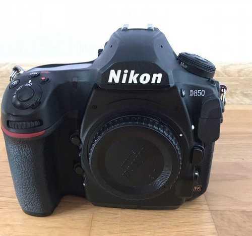 Nikon D850 body (пробег 44 тыс.кадров)