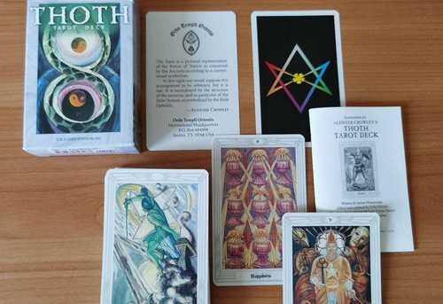 Таро Тота оригинал Toth Tarot Deck