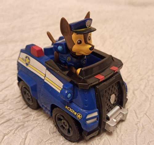 Щенячий патруль Paw patrol Гончик с автомобилем