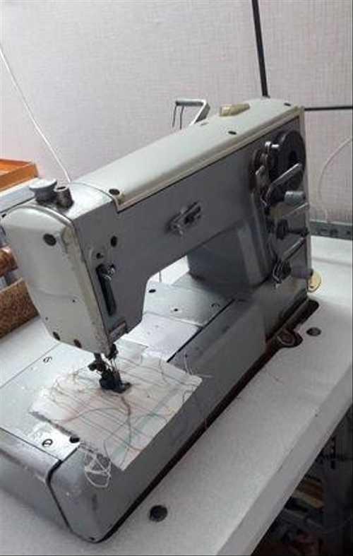Двухигольная швейная машинка промышленная