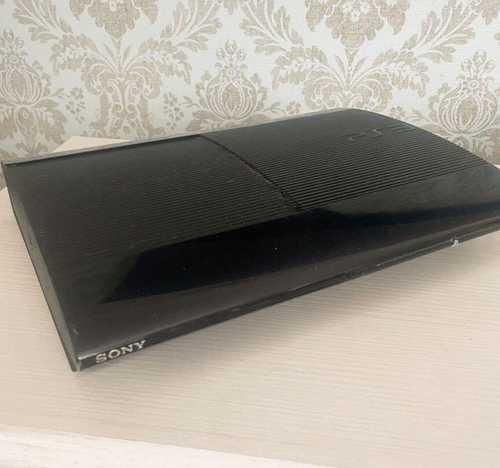 Игровая приставка ps3 super slim прошитая