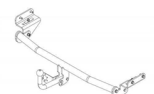 Фаркоп на Hyundai Solaris I Автос