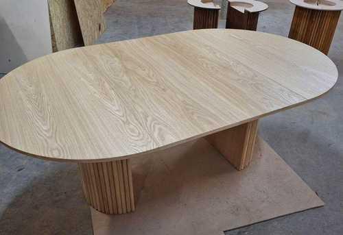 Стол обеденный раскладной деревянный арт:120.rei2