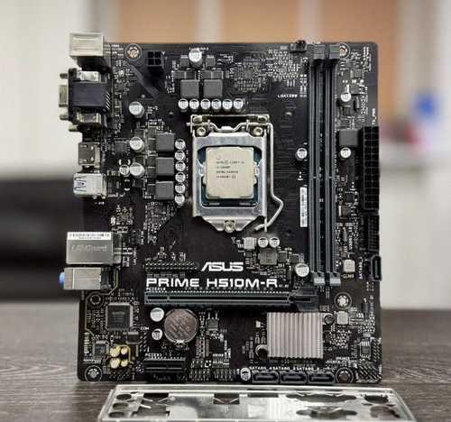 Intel Core i3 10100F   Asus Prime H510M-P