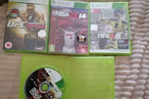 Оригинальные диски на Xbox 360