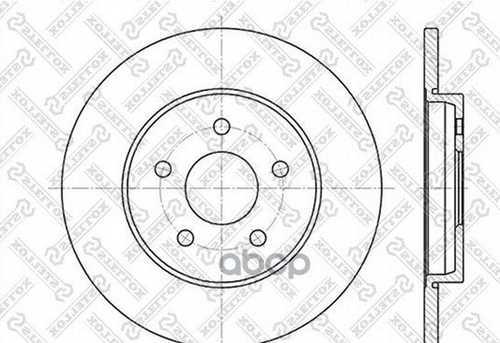 6020-2551-SX диск тормозной задний Ford Mondeo