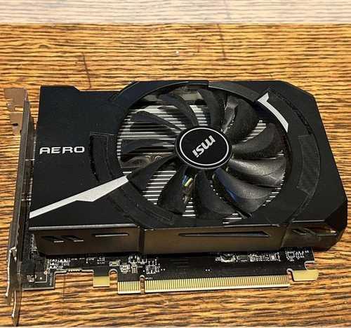 Видеокарта MSI aero RX550 4G