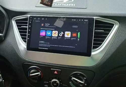 Магнитола Android для Hyundai Solaris II