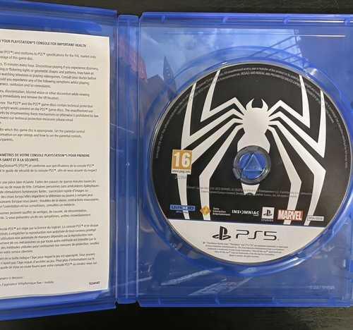 Spider man 2 ps5 диск на русском