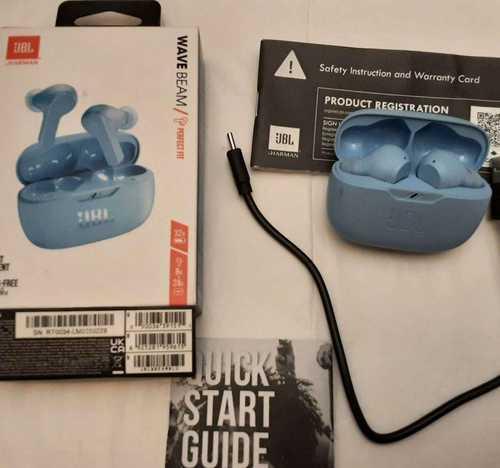 Беспроводные наушники jbl wave beam