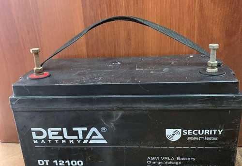 Аккумулятор delta DT 12100
