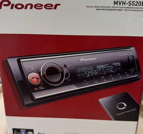 Магнитола pioneer mvh s520bt