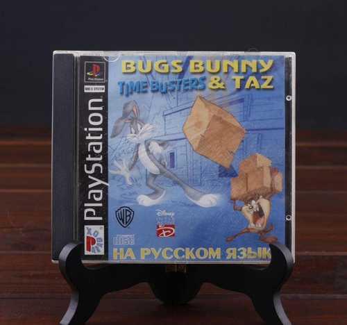 PS1 Bugs Bunny & Taz Time Busters Paradox RUS