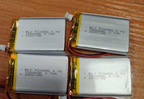 Аккумулятор 523450 3,7v 1000mAh