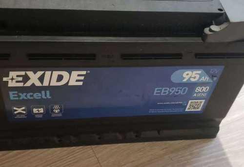 Exide excell EB950 R+ 95Ah 800А