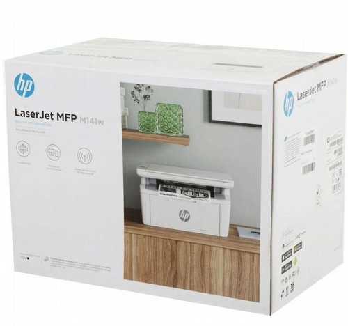 Новое Мфу HP LaserJet M141w