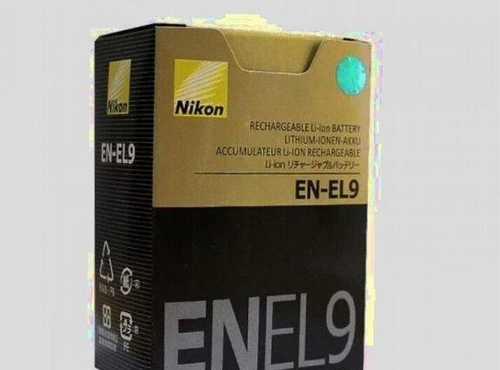 Аккумулятор Nikon EN-EL9 / EN-EL9a новый