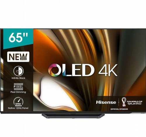 Телевизор Hisense 65A85H черный