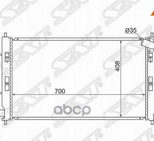 Радиатор двс пластинчатый Mitsubishi Lancer X