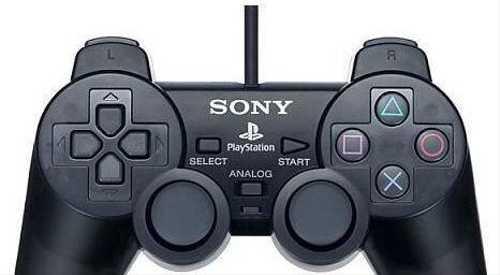 Джойстик PS 2 Controller Analog Black (no box)