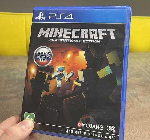 Minecraft PS4 диск