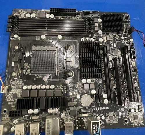 Материнская плата asrock AM3   970 M Pro3