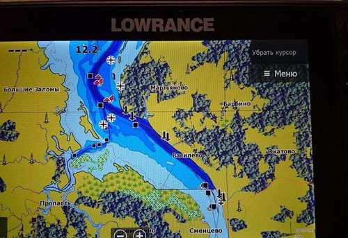 Карта России для всех эхолотов Lowrance