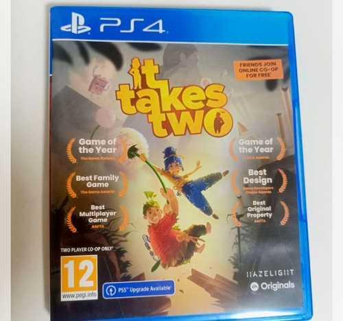 It takes two ps4 диск